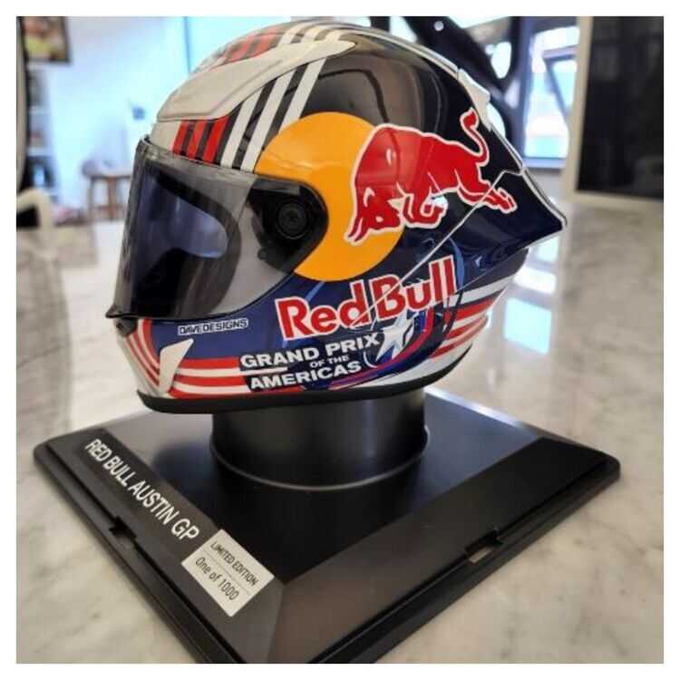 HJC RPHA1 MINYATÜR KASK RED BULL AUSTIN HJC LIFE STYLE AKSESUARLAR